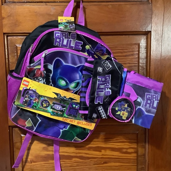 Accessories | New 5 Piece Girls Lego Backpack | Poshmark